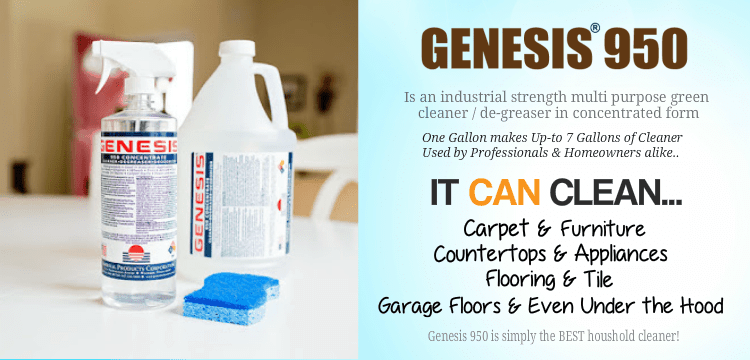 Genesis 950 - Pet Stain Remover, Carpet Cleaning Solution And All ...